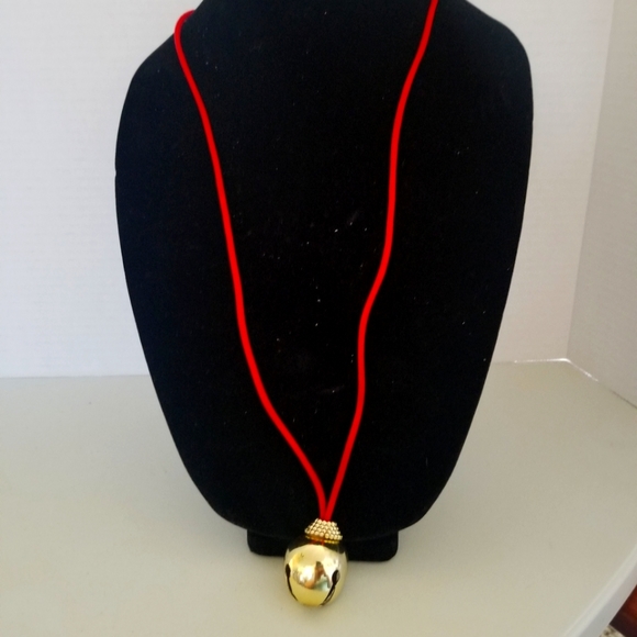 not known | Jewelry | Christmas Bell Necklace | Poshmark
